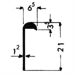 Aluminum curve profiles