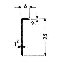 Aluminum curve profiles