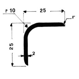 Aluminum corner profiles with special cross section | Profall